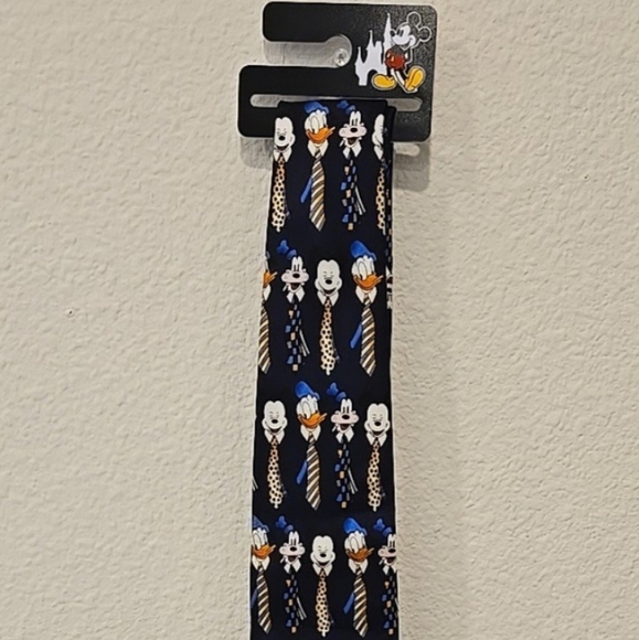 Disney | Accessories | Tievintage Mickey Mouse Donald Duck Goofy Tie ...